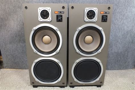 【中古】★sonyss 747 スピーカーペア 3way Carbocon Speaker System ソニー 中古現状品