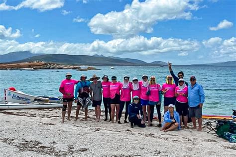 Als Own Ashley Bujeya Crosses Bass Strait As Part Of All Female Row