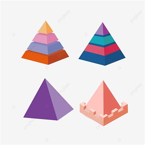 Three Dimensional Clipart Vector Lovely Three Dimensional Triangular