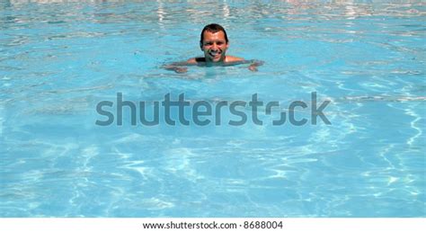 Sexy Man Pool Stock Photo 8688004 Shutterstock