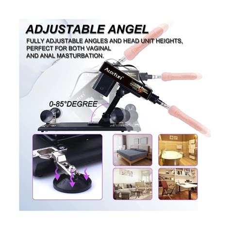 Auxfun Basic Sex Machine For Both Genders With 3xlr Connection And 8