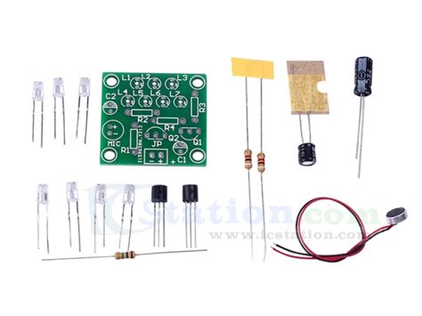 DIY Kit Sound Control Music LED Flashing Light