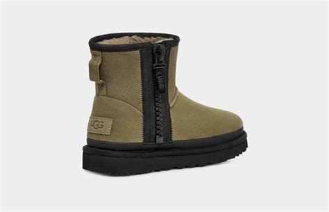 Womens Classic Mini Zipper Tape Logo Boot Ugg®