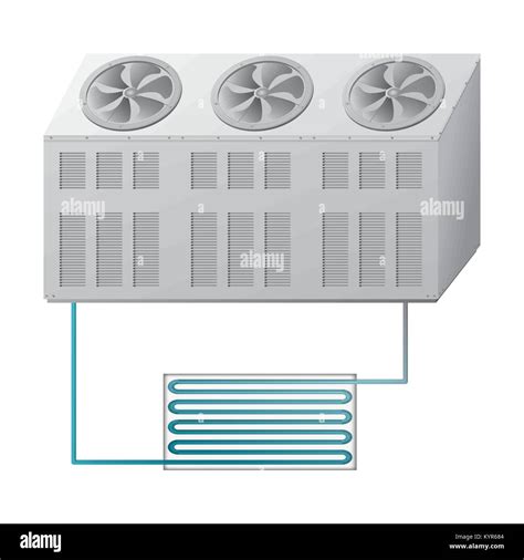 Compressor Condenser Unit Stock Vector Images Alamy