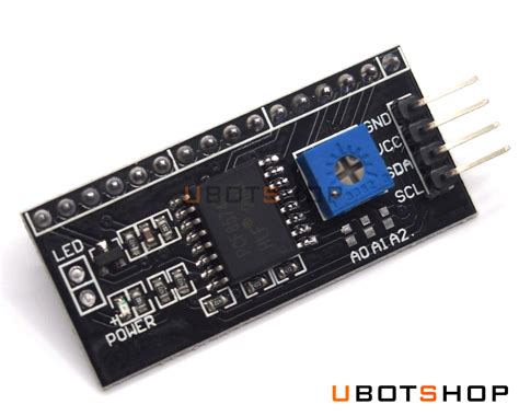 Iici2c Serial Interface Adapter Board For Arduino 1602 Lcd Moduledl0001 Ubotshop