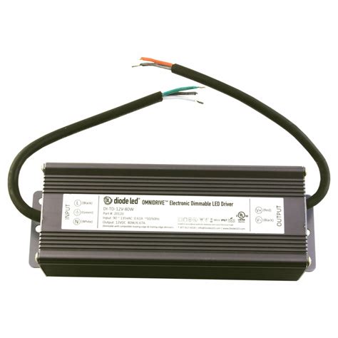 Dry Location Rated 120 V Ac Input Volt Led Driver 820ee9 Di Td 24v