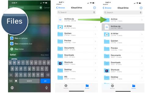 How To Create And Extract Zip Files On IPhone Using The Files App