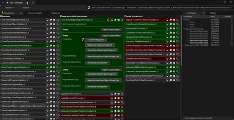 Mass Debugger Overview Unreal Engine 56 Documentation Epic Developer Community