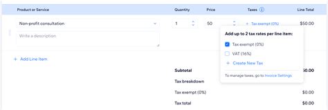 wix invoices creating an invoice help center