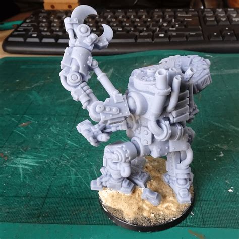 A Larger Modular Orc Scrap Mech I Designed And Printed R
