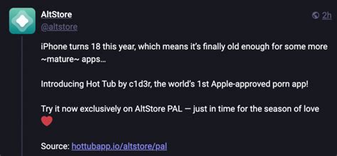 iPhone 史上第一款成人情色App 上架歐洲使用者可直接下載