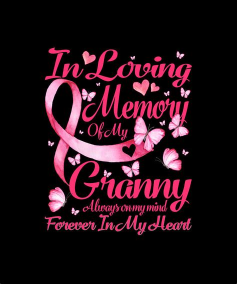 In Loving Memory Of My Granny For My Granny Lives In Heaven Drawing By