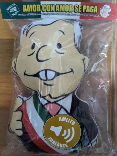3 Amlo Parlantes Tipo Cojín Con 6 Frases Celebres Envio Incl Envío Gratis