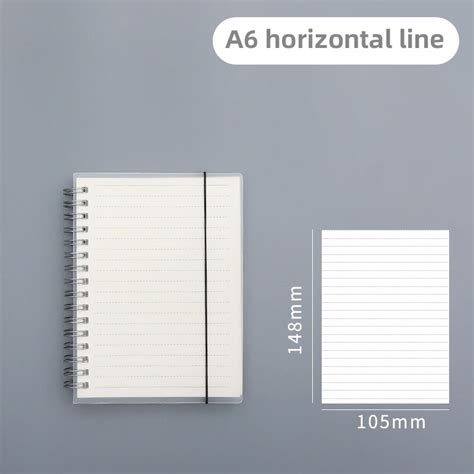 A5 80 Sheets 160 Pages] Grid Notebook Small A6 Bus Vicedeal