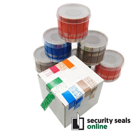 X Safe Telltale™ Tabs 70mm Mini Strip Tamper Evident Seals Security Seals Online By B Sealed