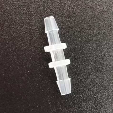 Polypropylene Pp Plastic Hose Barb Connectors Equal Straight Barbed