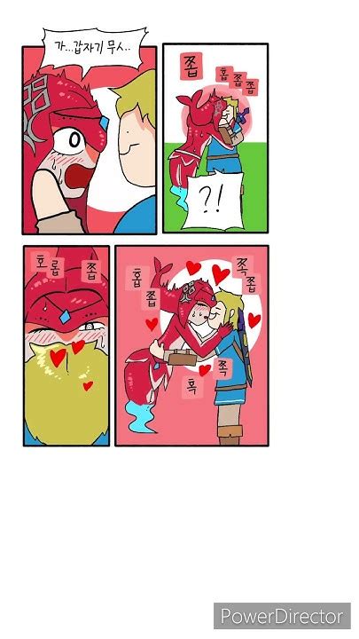 젤다만화 미파 볼따구에 싸대기 후리기 Shorts Youtube