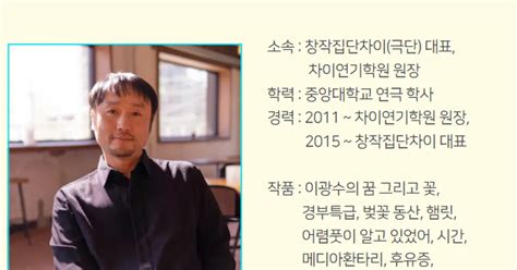 17년차 연기가 전부인 연기선생 한승엽 숨고 숨은고수