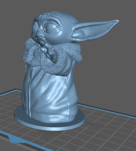 Archivo Stl Starwars Grogu・modelo Para Descargar Y Imprimir En 3d・cults