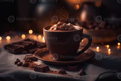 A Cup Of Hot Chocolate Ai Generate 23304507 Stock Photo At Vecteezy
