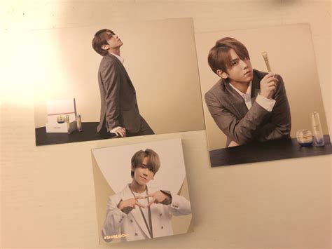 Shiseido Mirror 姜濤 Anson Lo Edan Ian 相 Memo紙 Postcard Mirror3rd 美容