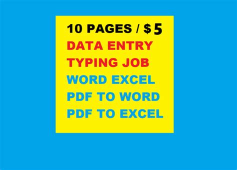 Word Excel Typing Data Graph Chart Formula By Chajoda Fiverr