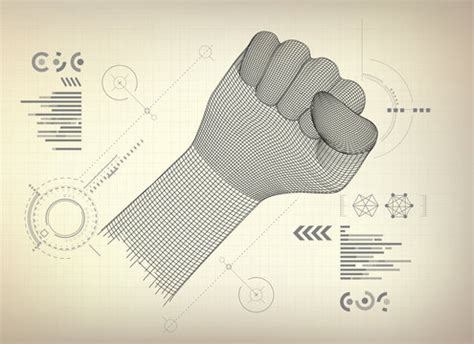 Wireframe Hand Images Browse 31 Stock Photos Vectors And Video Adobe Stock