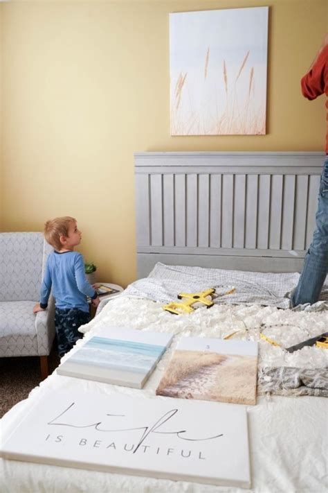 How To Easily Arrange And Hang Canvas Prints Free Canvas A Mom S Take