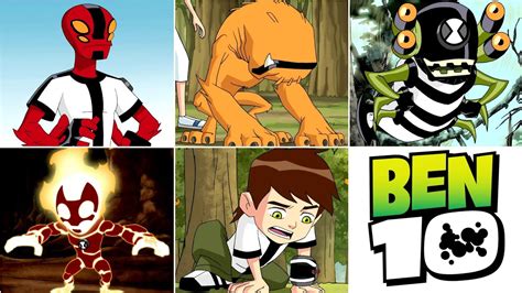 BEN 10 CLASSİC TÜM BEBEK UZAYLI DÖNÜŞÜMLERİ YouTube