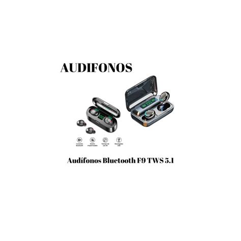 Audífonos Inalámbricos F9 Tws Bluetooth Táctiles Generico