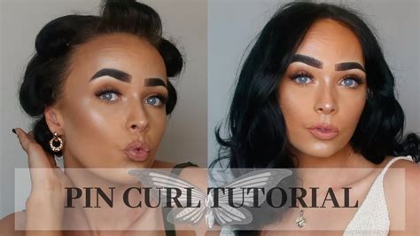 How I Pincurl My Hair Lasting 3 5 Days Youtube