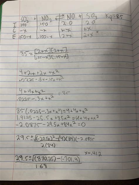 Equilibrium Calculations With Kp R Chemhelp