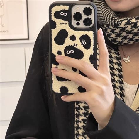 먼지 뽀글이 아이폰케이스 커플 폰케이스 귀여운 Y2k 케이스 아이폰15 14 손민수 핸드폰케이스 에이블리