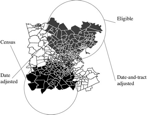 Clusters Identified By Satscan On Thursday 11 February 1999 Using Two Download Scientific