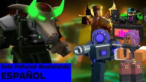 Polluted Wasteland SOLO En Tower Defense Simulator MrAntivirus YouTube