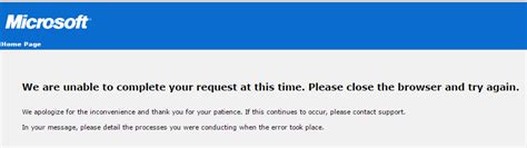 We Are Unable To Complete Your Request At This Time VLSC Microsoft Community