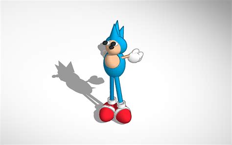 3d Design Sonic Tinkercad