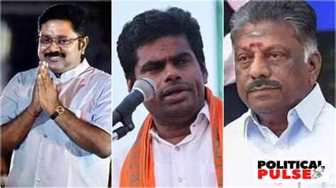 Bjp Comes Closer To New Allies In Tamil Nadu Former Aiadmk Leaders