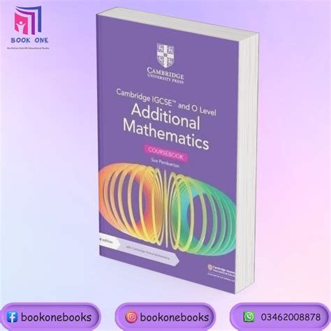 Cambridge Igcse And O Level Additional Mathematics Coursebook 3rd Edit