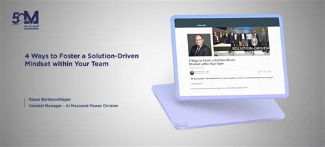 How To Foster A Solution Driven Team Mindset