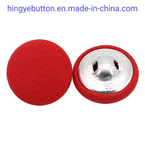 Fabric Covered Button Pu Leather Covered Button For Garment Clothes