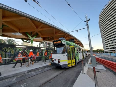 Well Done To All For Bringing Trams Back On St Kilda Road At The New