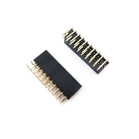 2 54mm Female Header 2x10 Pin Header Single Double Row Pcb Connector