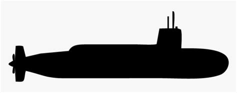 Submarine Silhouette Black White Submarine Silhouette Clip Art Hd