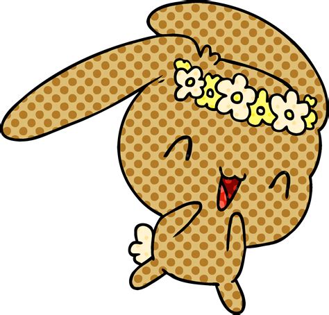 Cartoon Illustration Kawaii Cute Furry Bunny 45182867 Png