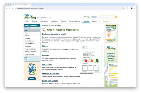 K5 Learning Quality Educational Worksheets For Grades K 5