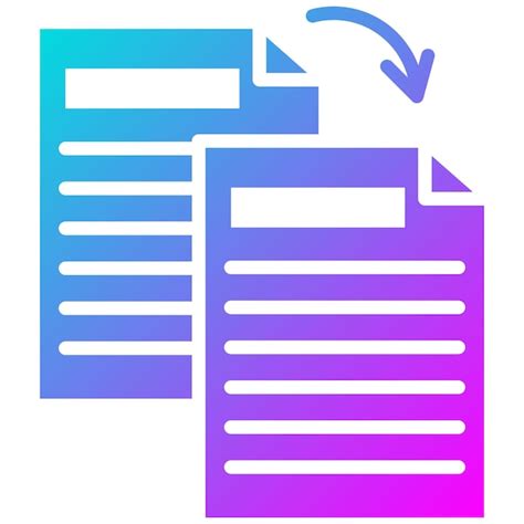 Premium Vector Duplicate Documents Vector Illustration Style