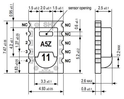 Sht Humidity Sensor Datasheet Pinout And Features