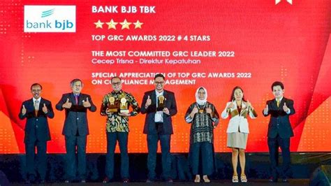 Bank Bjb Raih Top GRC Award 2022 TribunNews